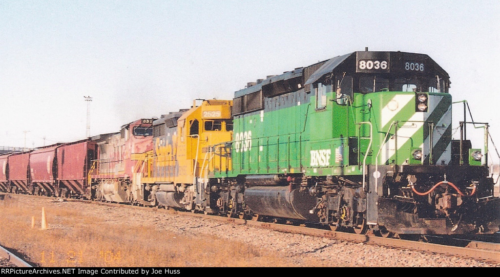 BNSF 8036 West
